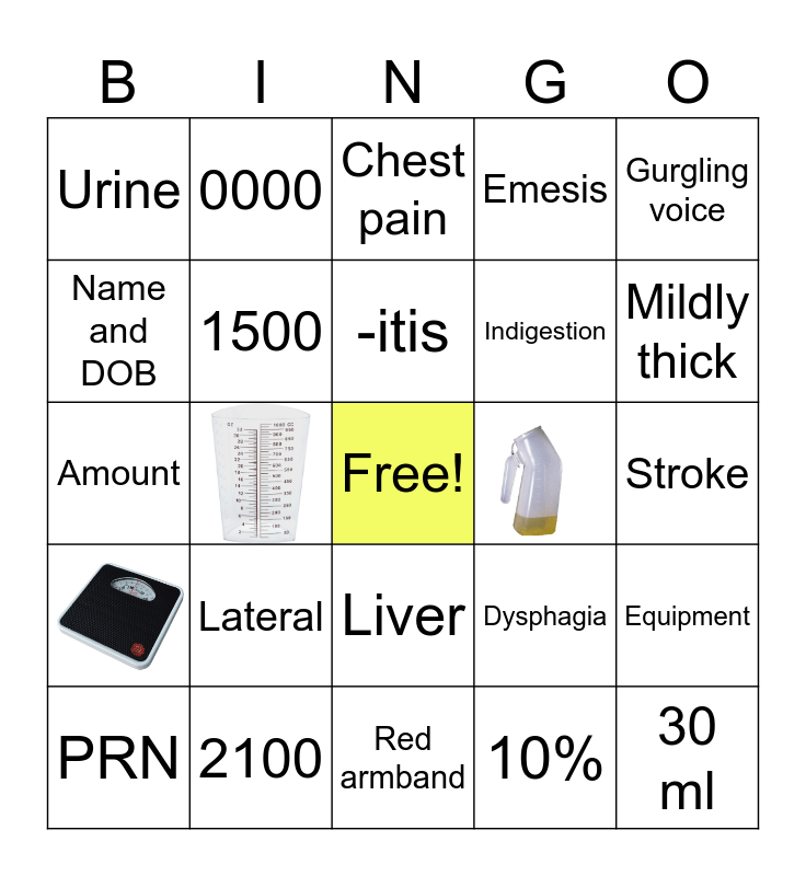 UAP Bingo Card
