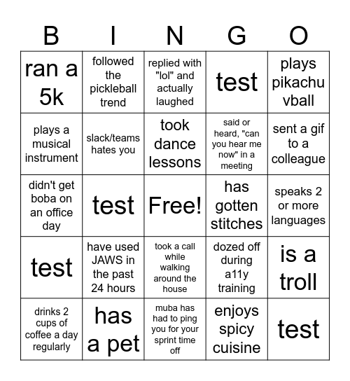 Pixar Retro Bingo! Bingo Card