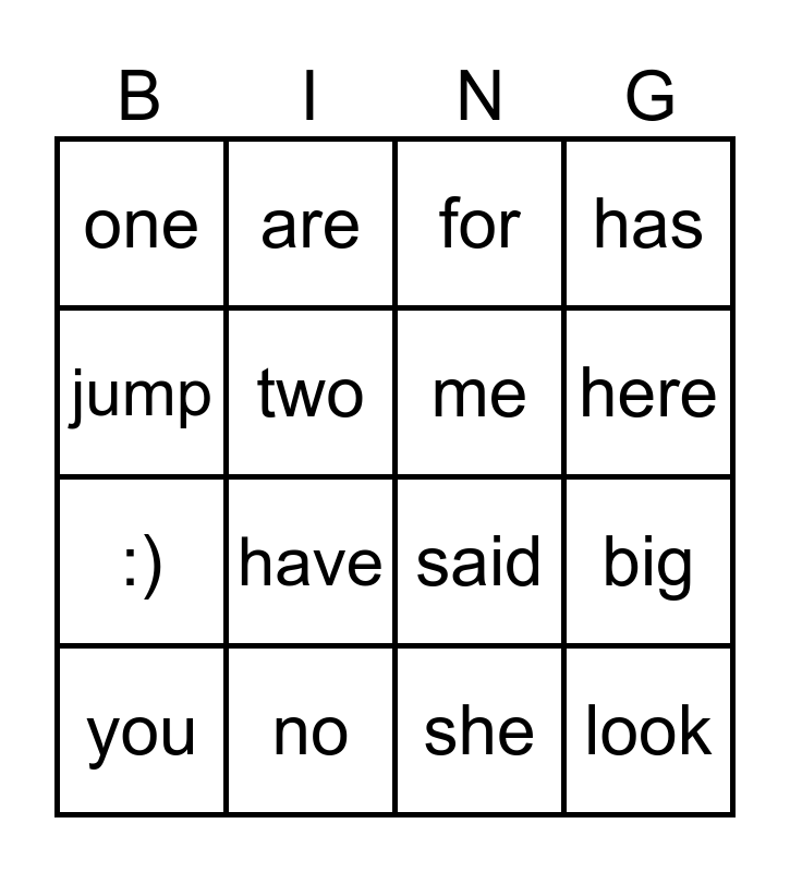 Red Word Bingo (Units 5-8) Bingo Card