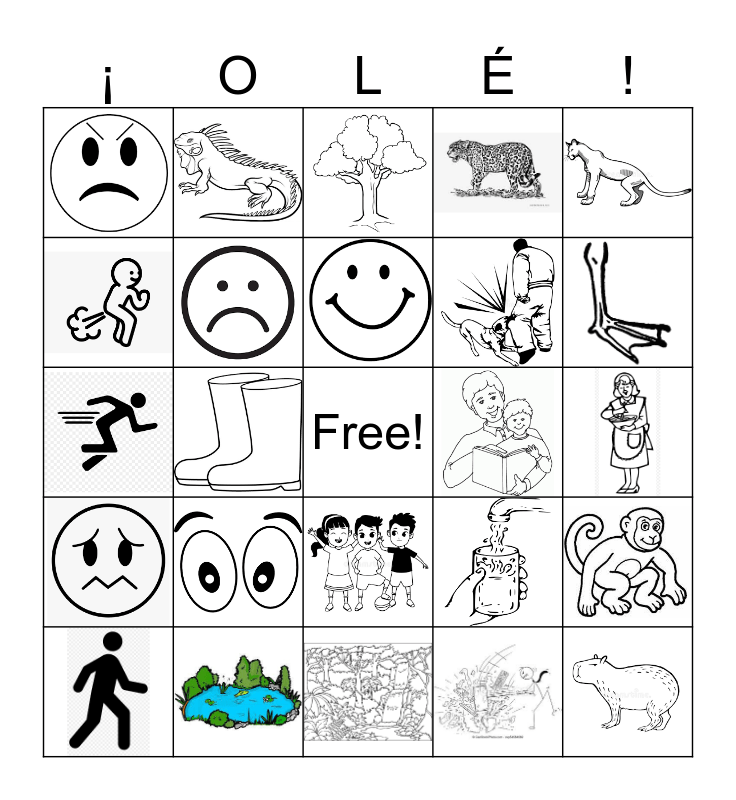 El Capibara Con Botas capitulos 1-5 Bingo Card