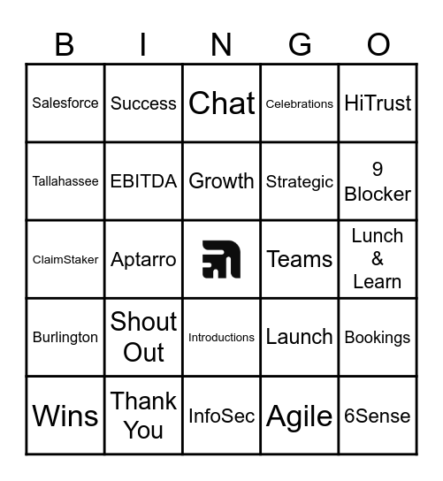 A.R.R.O.W. Team Council - BINGO!!! Bingo Card