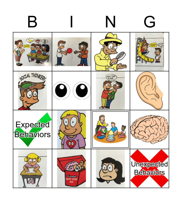 Social Detective Bingo Card