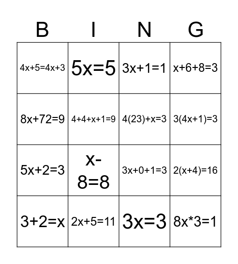 What is the next step? Bingo Card