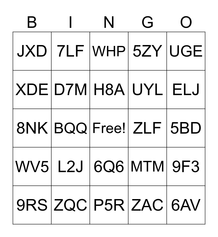 IXL! First row = no calculator!! Bingo Card