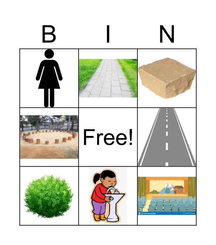 YAGARA LANDMARKS Bingo Card