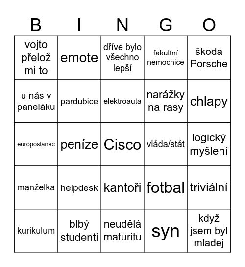 207173 Bingo Card