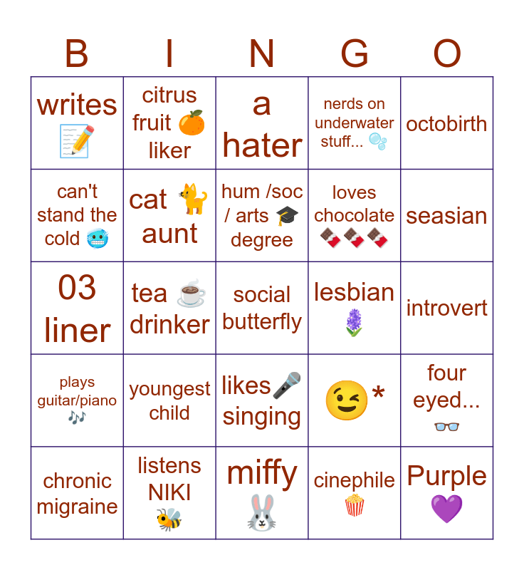 lyrnation check Bingo Card