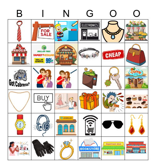 7B - Que Regalo Bingo Card