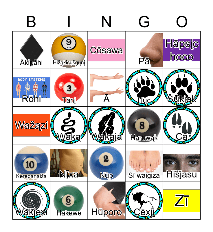 HoCak Bingo! Bingo Card