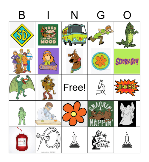 Lab Week 2025 Bingo Card