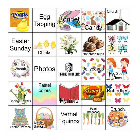Easter Bingo! Bingo Card