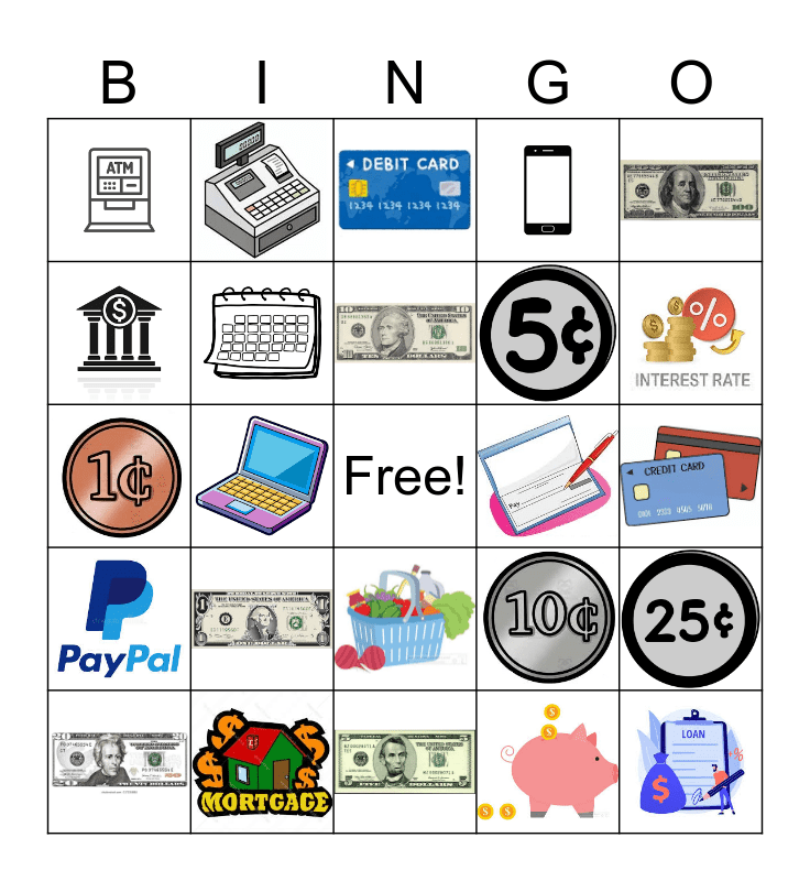 banking Bingo 2 Bingo Card