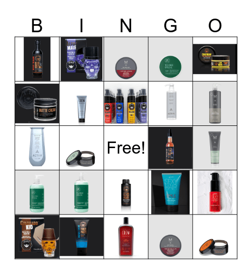 Retail Bingo Card
