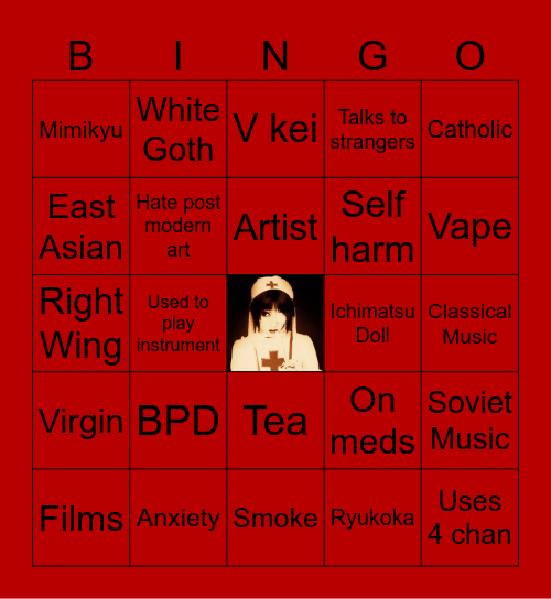 How similar are you and Sin Jhan Bingo Card