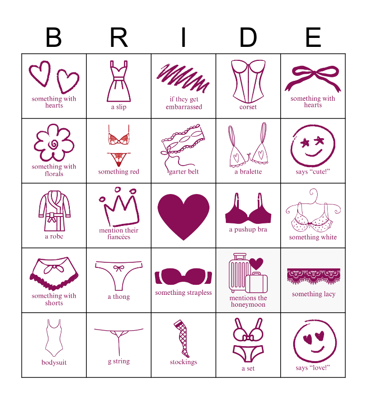 Taylor & Mia getting Freaky Bingo Card