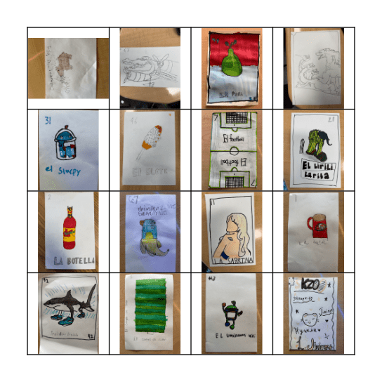 Ms. Cabrera Bingo Card