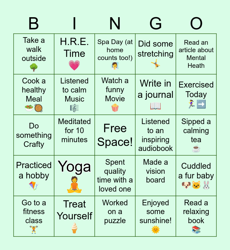 ELC Connect & Reflect Bingo May 2025 Bingo Card