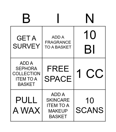 JUAN Bingo Card