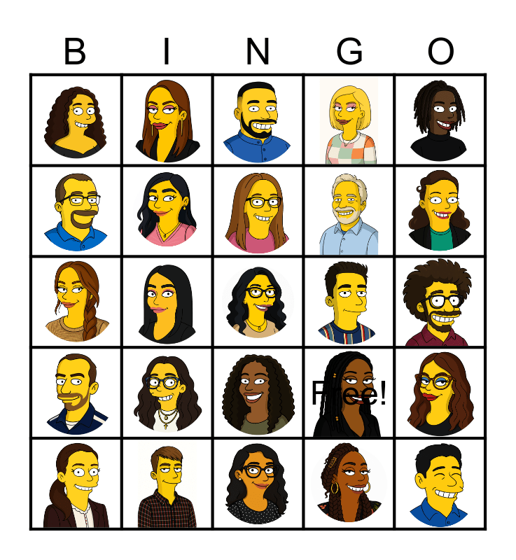 LN PFP Bingo Card Bingo Card