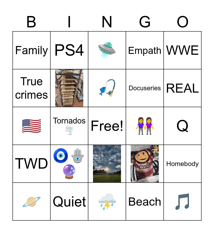Bin Go Bingo Card