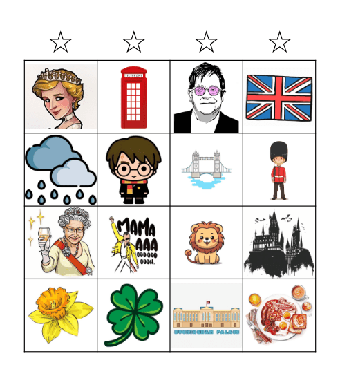 GOOD LUCK! Bingo Card