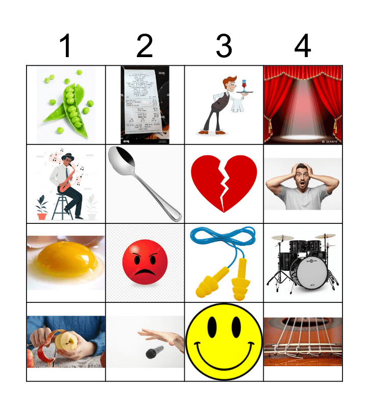3BK UNIT 4 Bingo Card