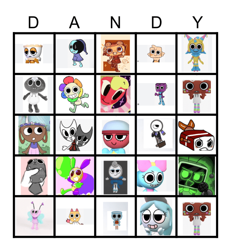 Untitled dandy Bingo Card