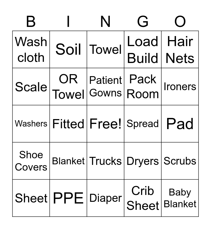 ImageFirst Day Bingo Card