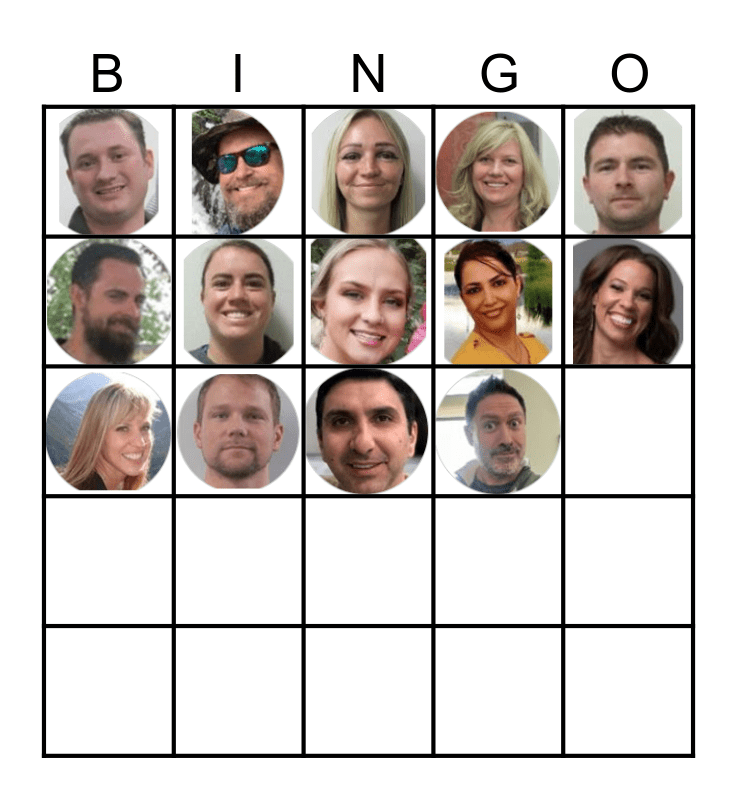 Arrowhead Employee Bingo Card