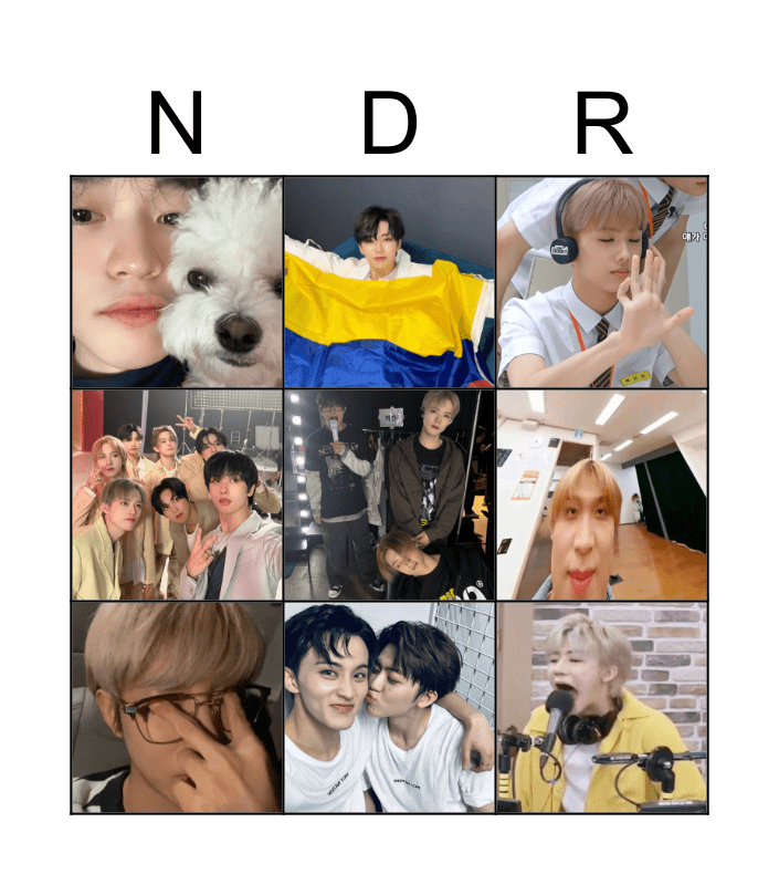 7 DREAM BINGO Card