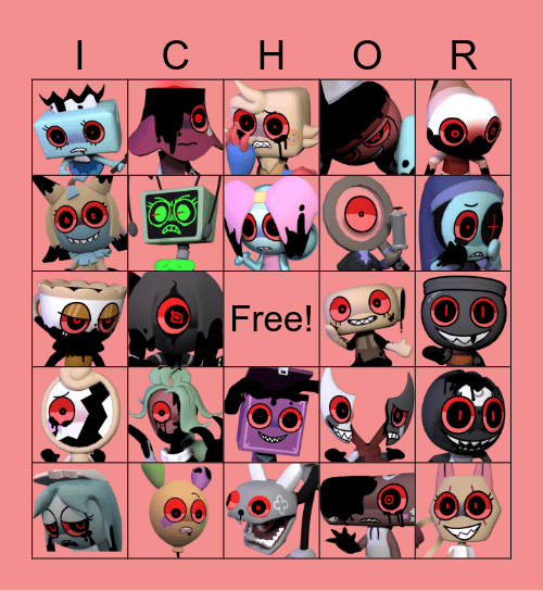 Twisted Bingo #5 Bingo Card