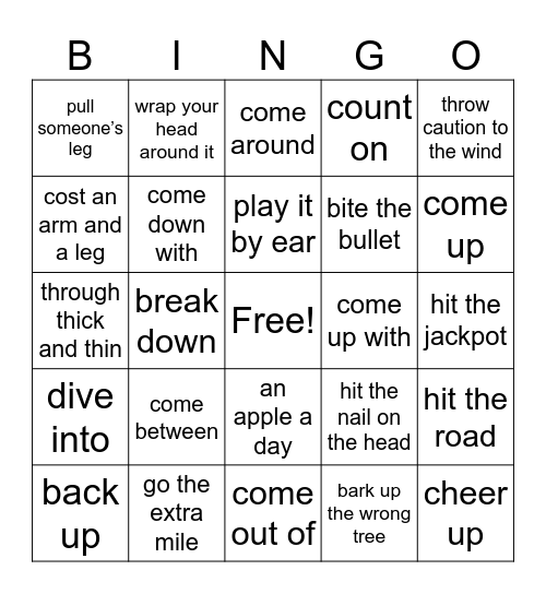 Untitled Bingo Card Untitled Bingo Card