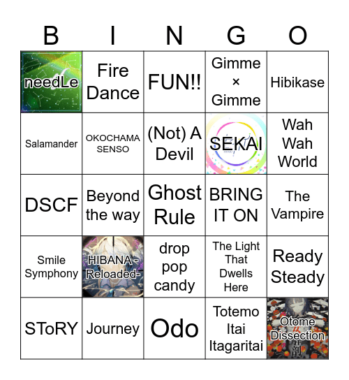Board 2 Bingo Card