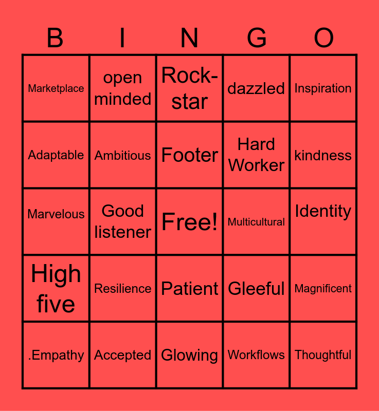 ROUND 2 PRO SOCIAL HOUR Bingo Card