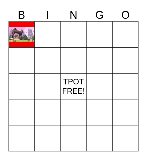 tpot 18 bingo Card