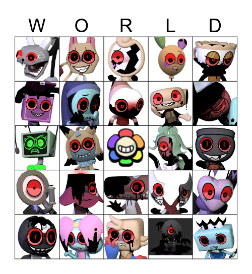 Dandy's Bingo Card
