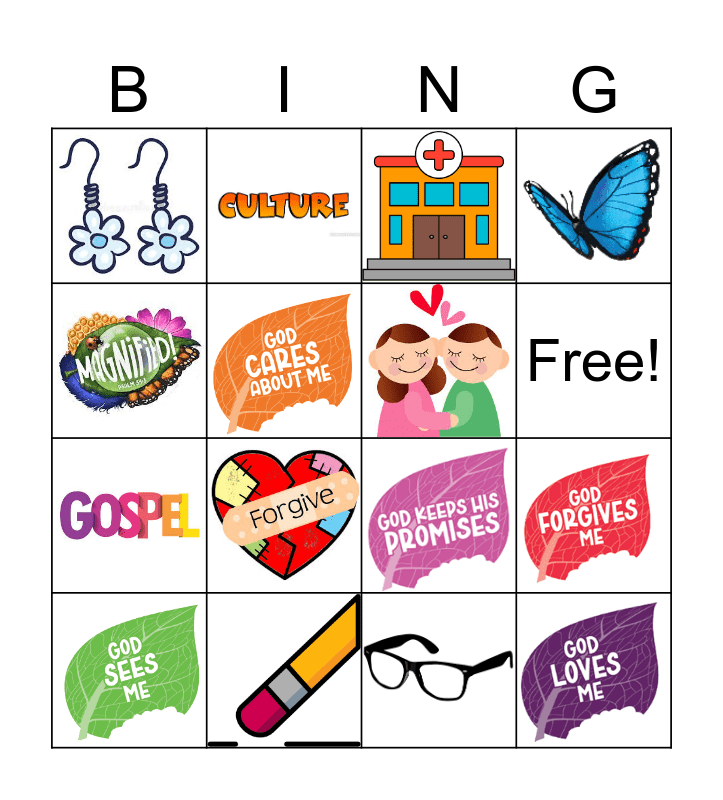 MAGNIFY Bingo Card