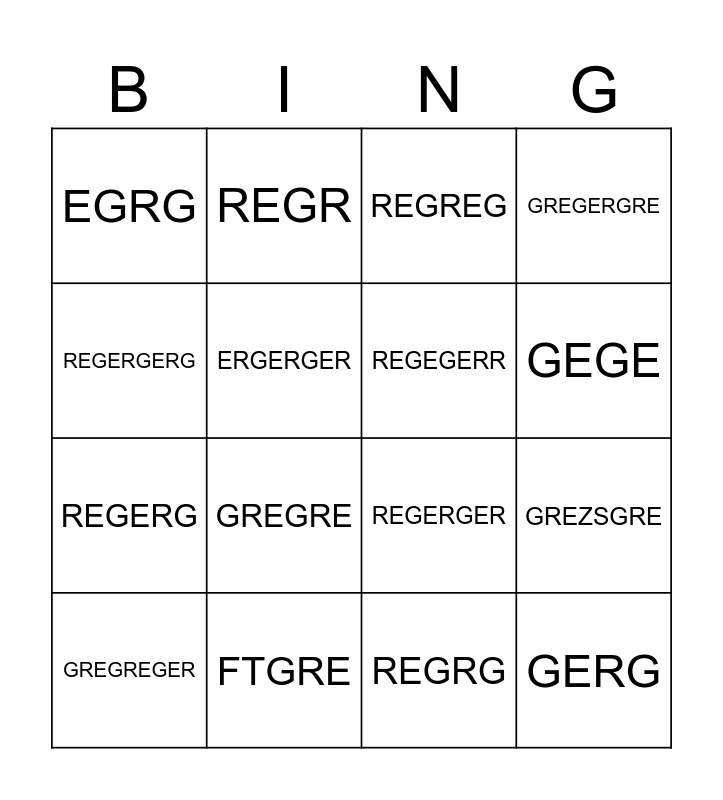 XBOX GAME SHOWCASE Bingo Card