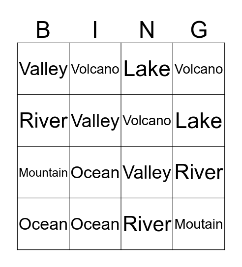 Fantastic Forms Bingo! Bingo Card