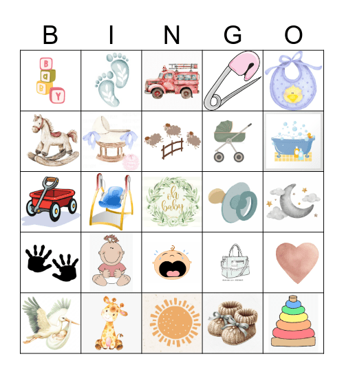 Oh Baby!! Bingo Card