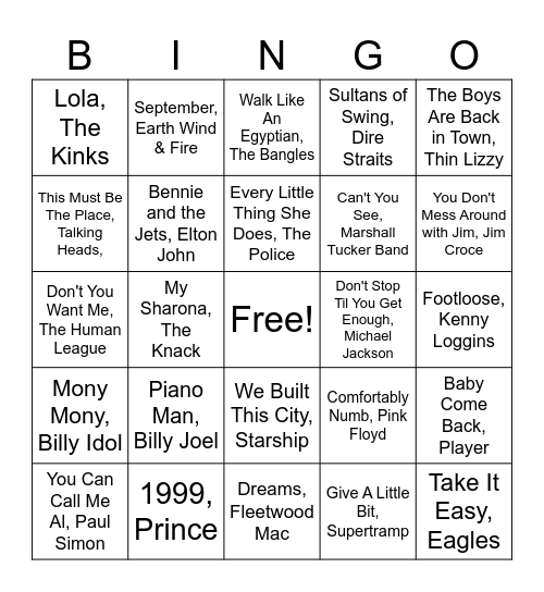 Duke Mansion Bingo! Bingo Card