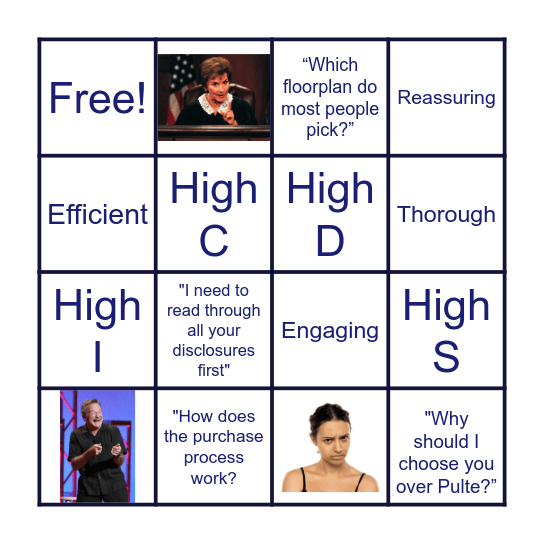 DISC BINGO Card