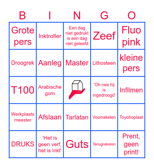 Grafisch Atelier BINGO! Bingo Card