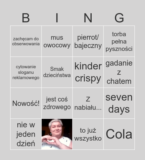 KLAUDELIZA KCAL Bingo Card