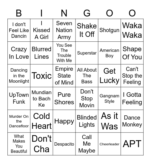 2025 - Here & Now Bingo Card