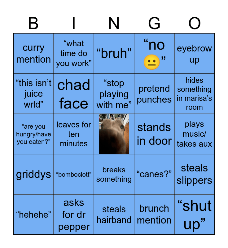 brother bingo Card