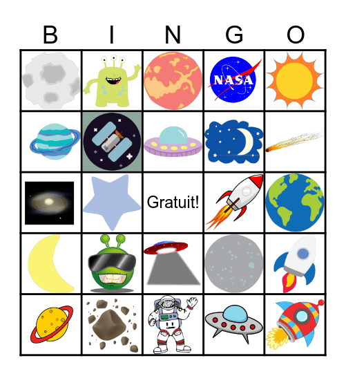 L'espace Bingo Card