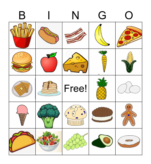 Aphasia Group Bingo Card