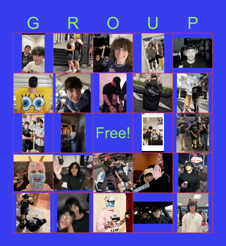tgc / tgc duo bingo Card