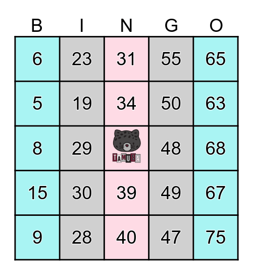 W.O.W. Bingo Fall '25 Bingo Card